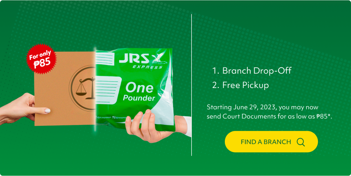 JRS Express | Kahit Kailan Maaasahan, Kahit Saan Makakarating